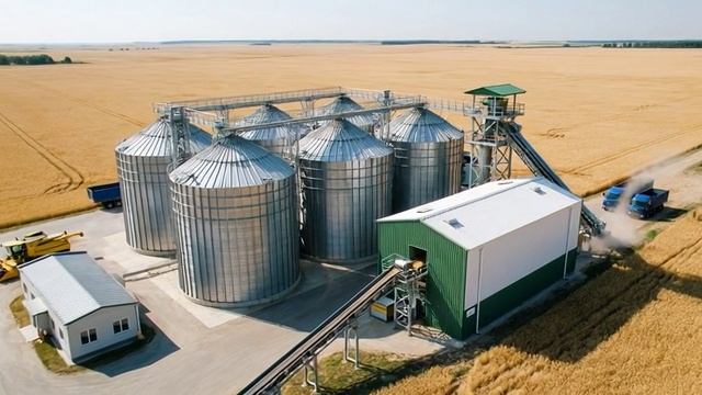 Элеватор Оптима-3000 от АгроВолгаСтрой