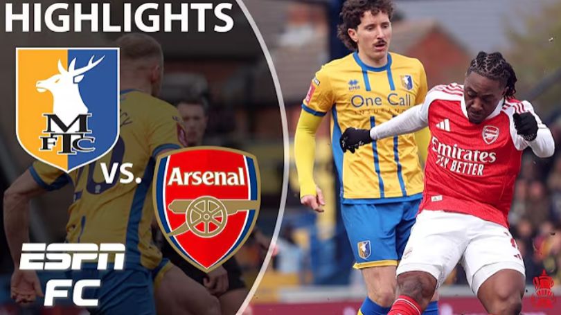 Мансфилд Таун - Арсенал | Обзор матча. Кубок Англии 07.03.2026