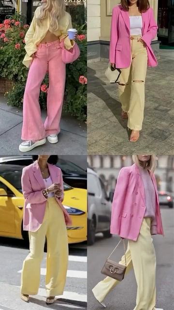 Сочетание цвет в одежде