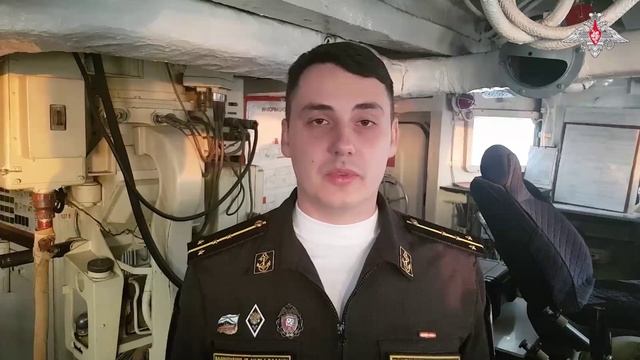 Поздравление военнослужащих ВМФ с Международным женским днем