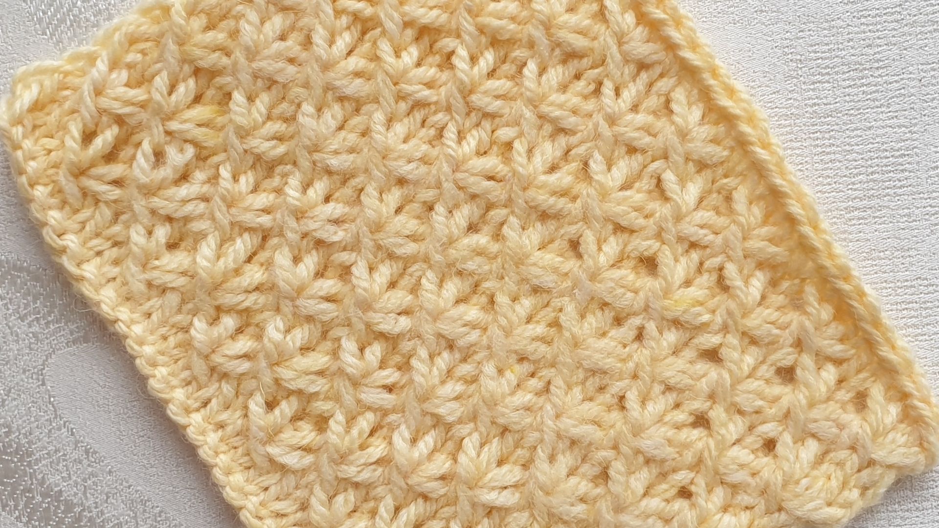 81. Вязание на спицах. Узор Звездочки