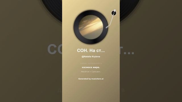 СОН. На стихи Татьяны Кайсаровой (3)