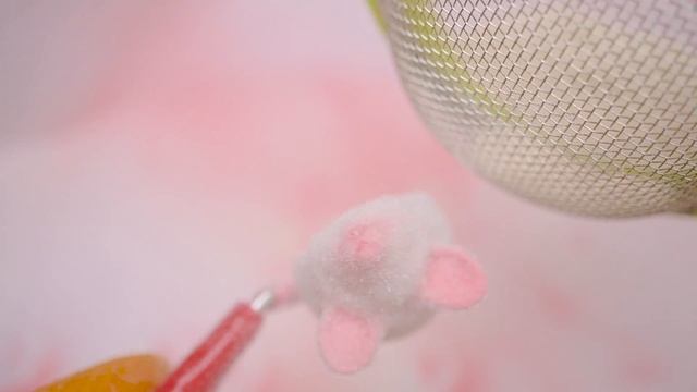 🐁 Украшение для рождественской елки в виде пушистой мышки 🐁