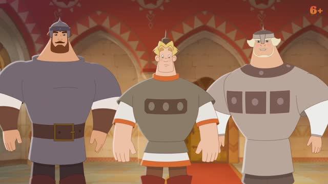 Три богатыря Ни дня без подвига—Тизер трейлер