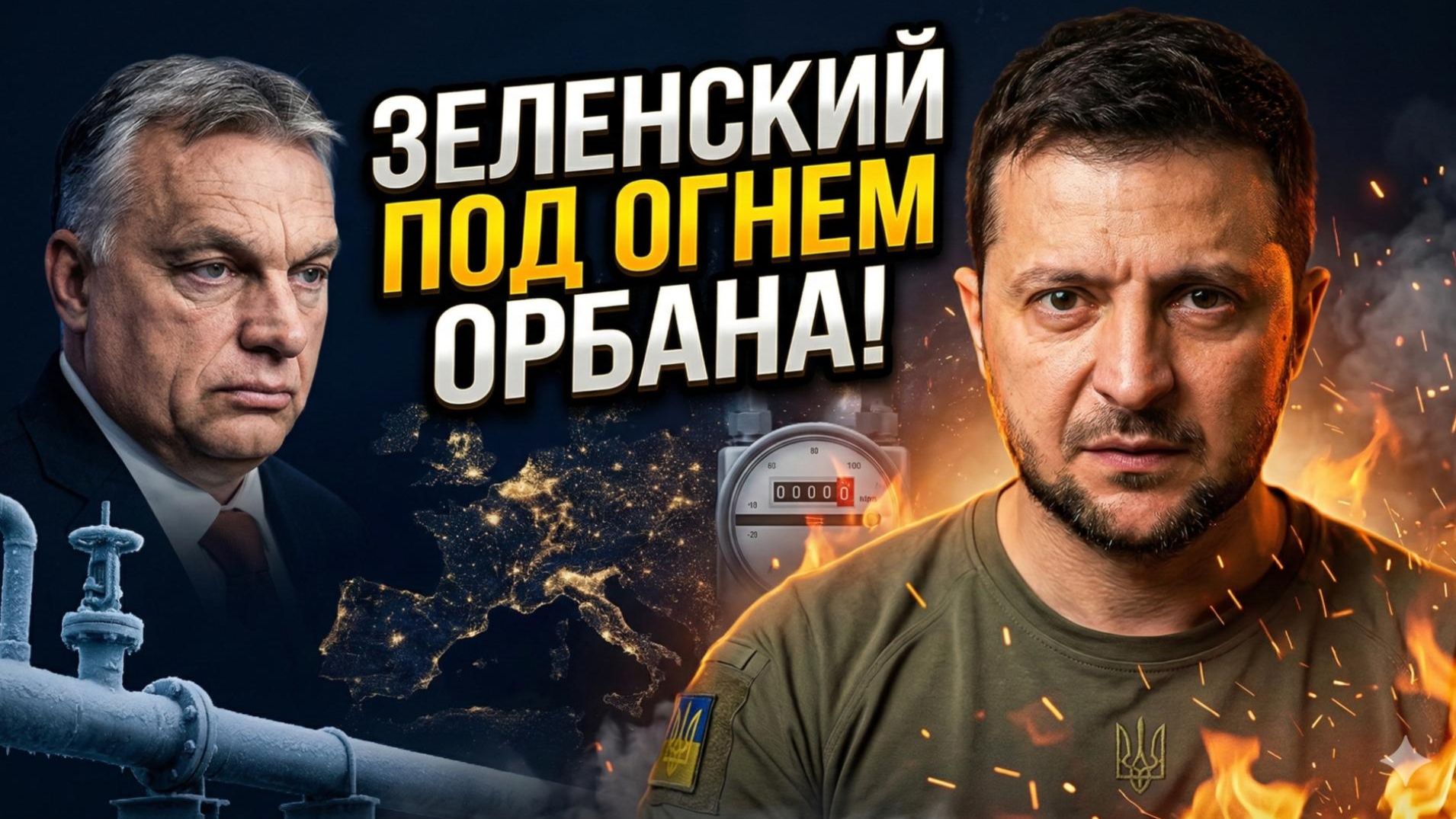 🤯Себастиан Сас | «Предательство» Орбана: Зеленский в панике из-за остановки транзита?