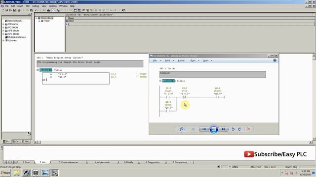 2_STL Учебное пособие по программированию на языке программирования Step 7 PLCSim Часть #2 для начин
