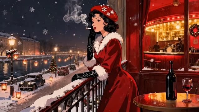 Vintage Winter Smoky Jazz – 1940s Retro Jazz Vibes Playlist