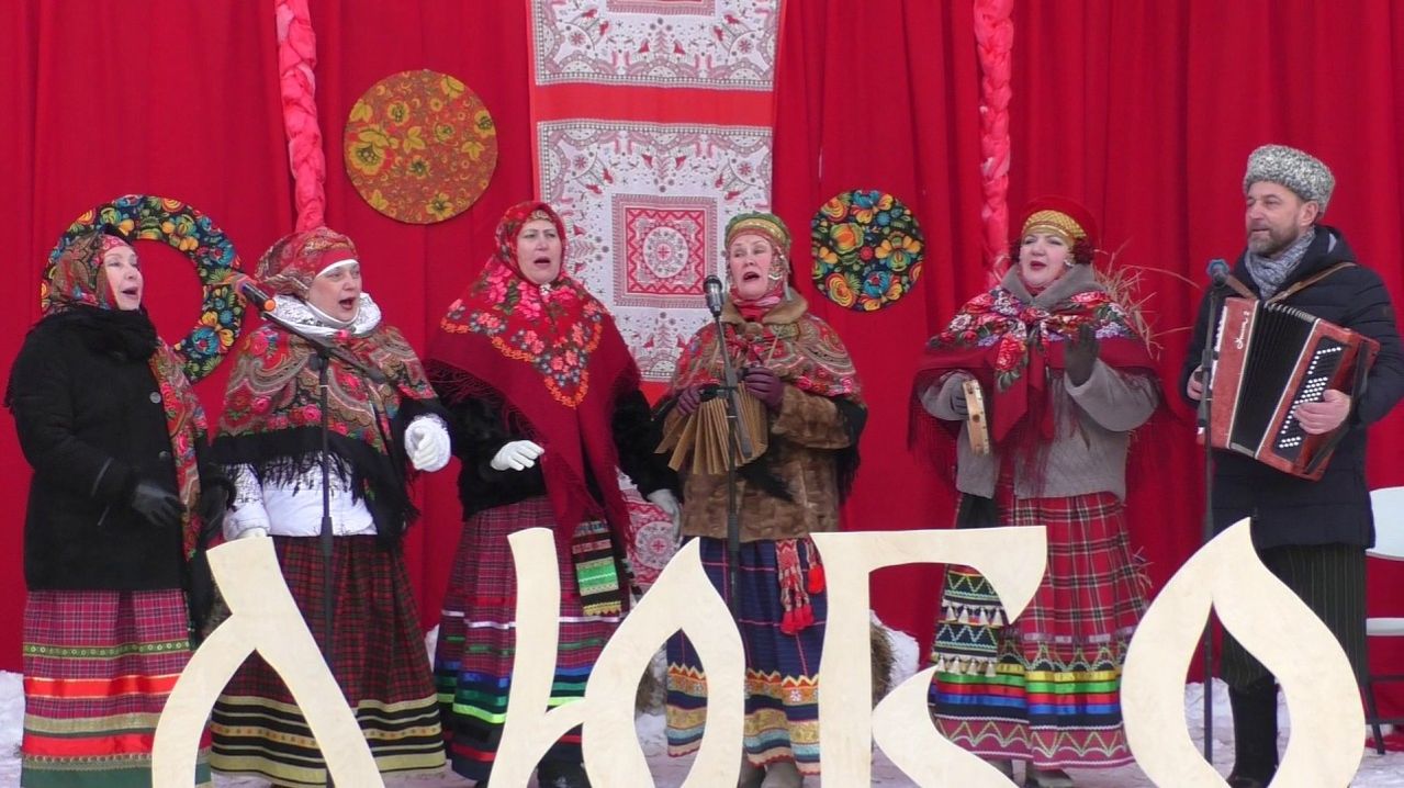 Масленица в парке "Ёлочки". Павловские узоры - "Во горнице" (22.02.26)