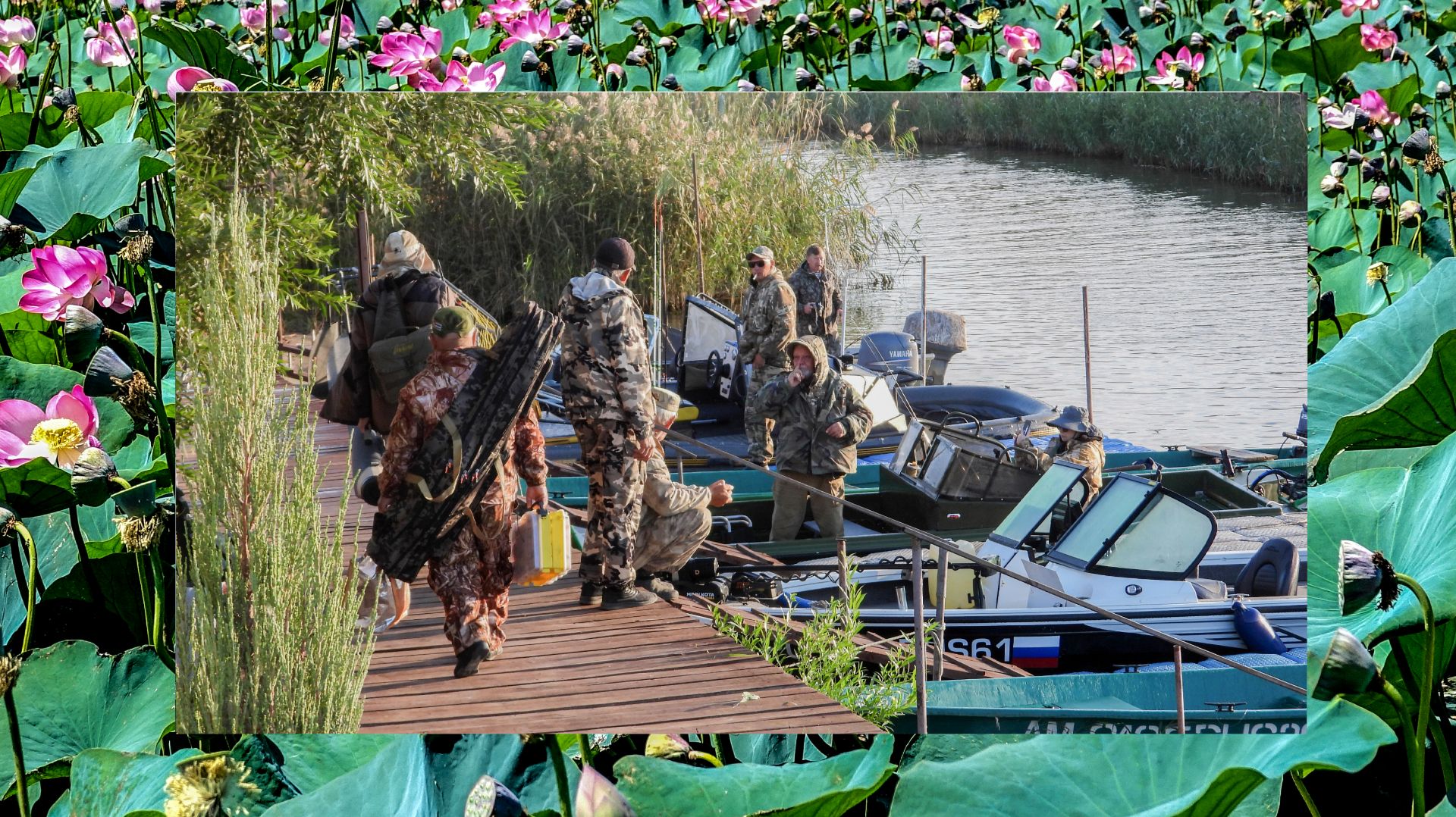 Удивительная рыбалка на Волжских раскатах. Базы "Щукарь", часть 1.