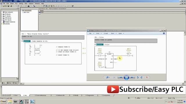 4_Учебное пособие  по программированию на языке STL Step 7. PLCSim Часть #4. Как программировать тай