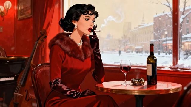 ❄️ 1940s Vintage Winter Jazz – Nostalgic Snowy Jazz Playlist