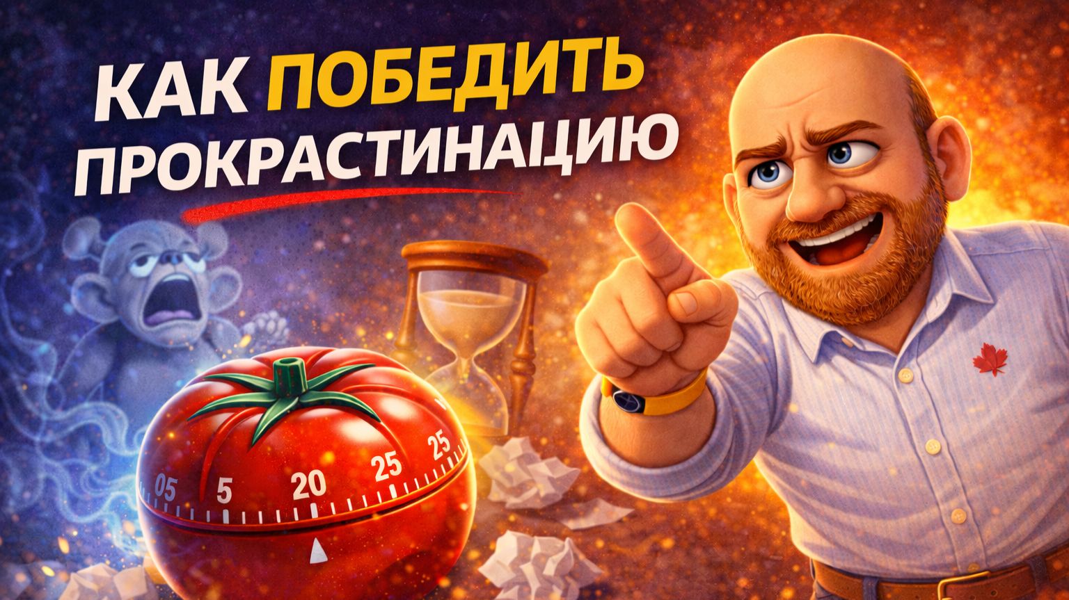 Как победить прокрастинацию с помощью метода помидора