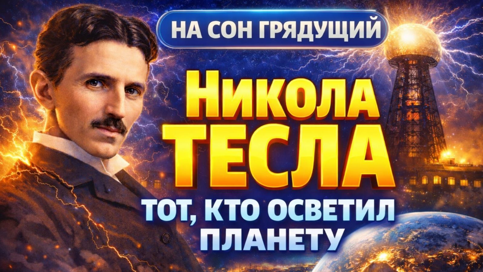 На сон грядущий: Тихая история Николы Теслы, человека будущего. #тесла #сон #личность #биография