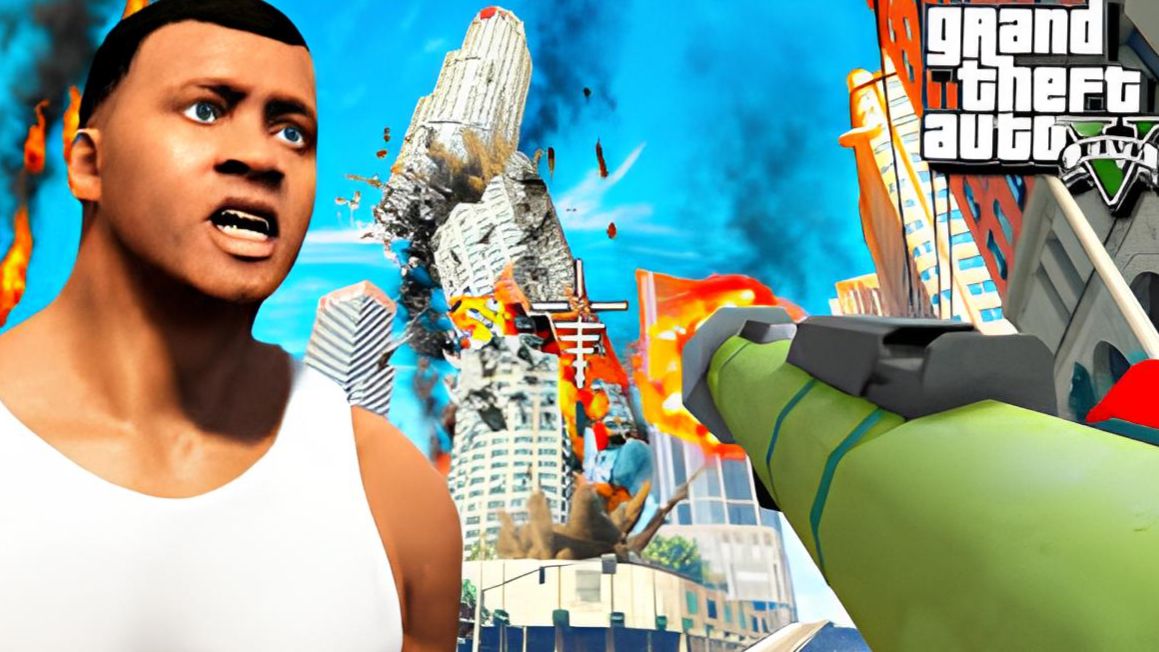 НЕВЕРОЯТНЫЕ РАЗРУШЕНИЯ! НАСКОЛЬКО РЕАЛЬНО? гта 5 (МОДЫ) Grand Theft Auto V