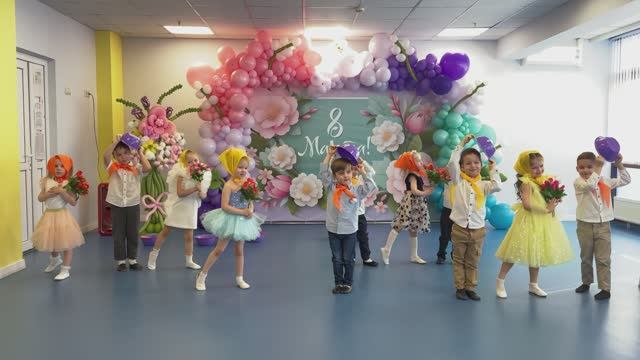 Детский сад - Танец Мамины помощники