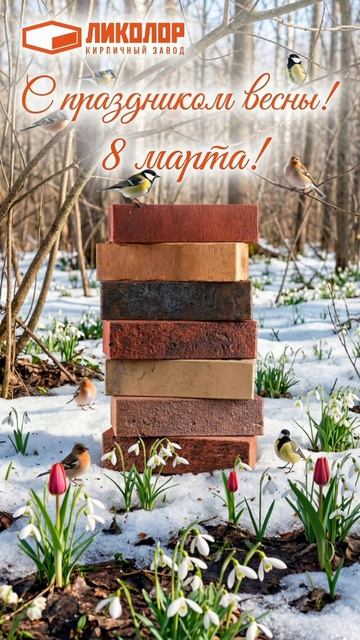 С Международным женским днём! С 8 Марта💐