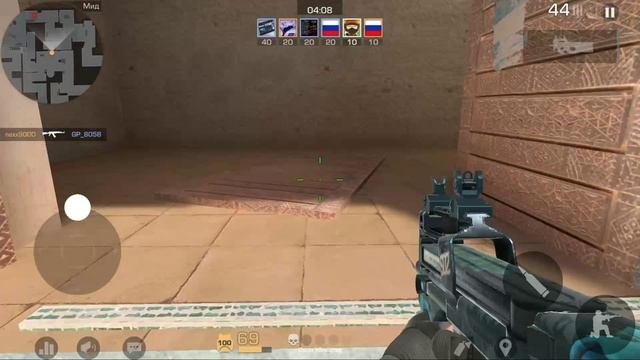 Играю в стендофф 2 с другом Томом