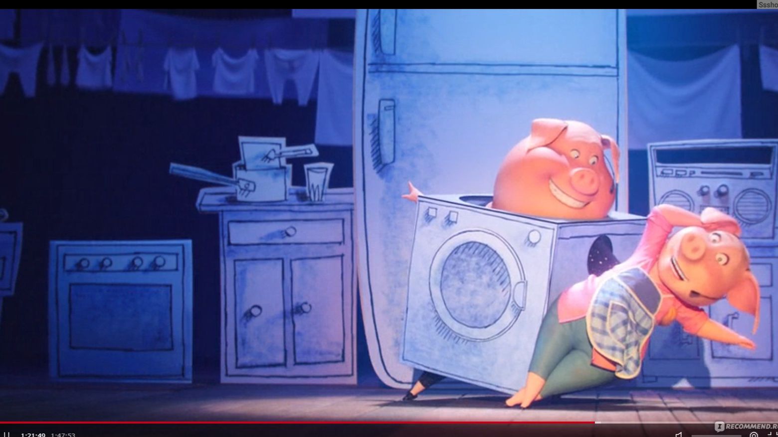 Розита и Гюнтер исполняют песню Shake It Off  отрывок из мультфильма Зверопой 2017