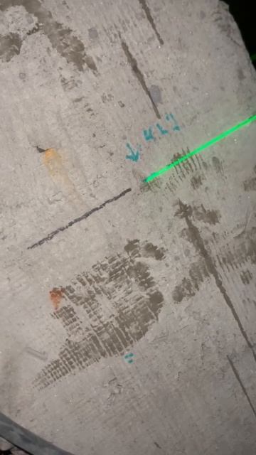 Контроль отметок уровня заливки пенобетона