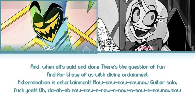 Hazbin Hotel "Hell is forever" (Lyrics)