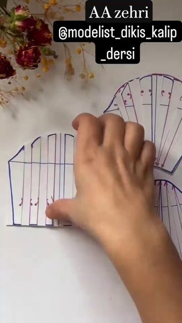 моделирование пышного оката рукава