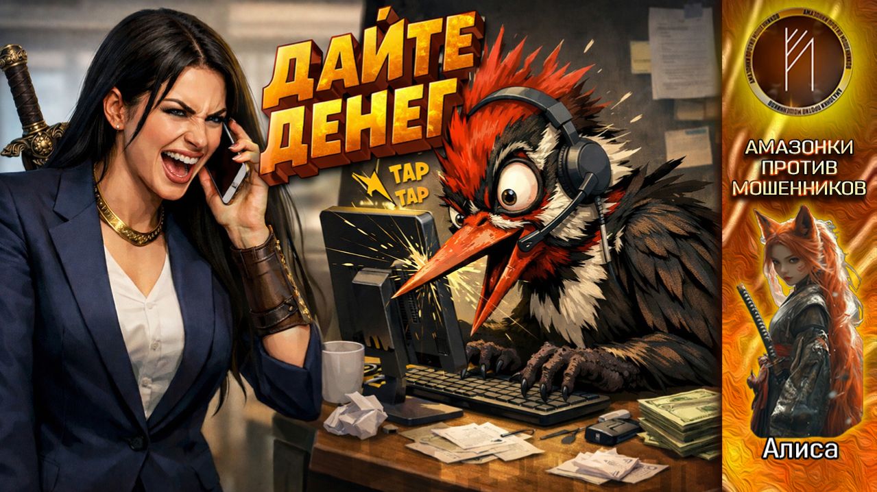 АЛИСА / ДОЛБОДЯТЛЫ СНОВА ПРОСЯТ ДЕНЕГ / ТЕЛЕФОННОЕ МОШЕННИЧЕСТВО