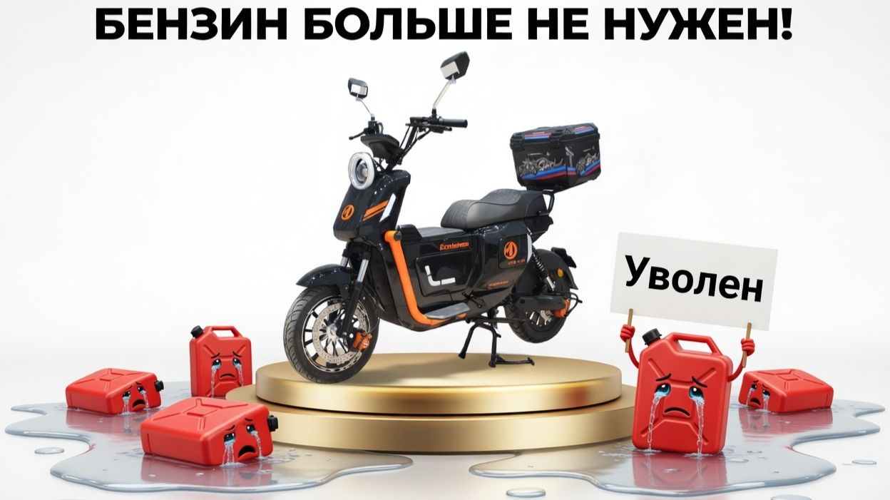 Электрический велосипед (скутер) ECODEMES модель EVO 4-38 ОПТОМ. Честный знак и НДС 22% в цене!