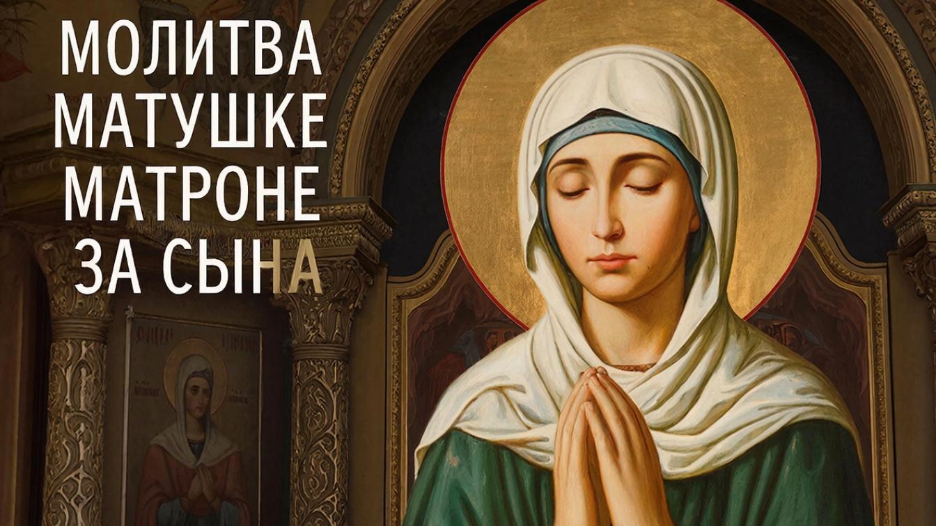Молитва Матушке Матроне за сына. Проси и помощь и придет