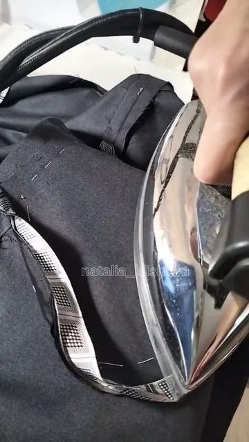 обработка люкс мешковины кармана