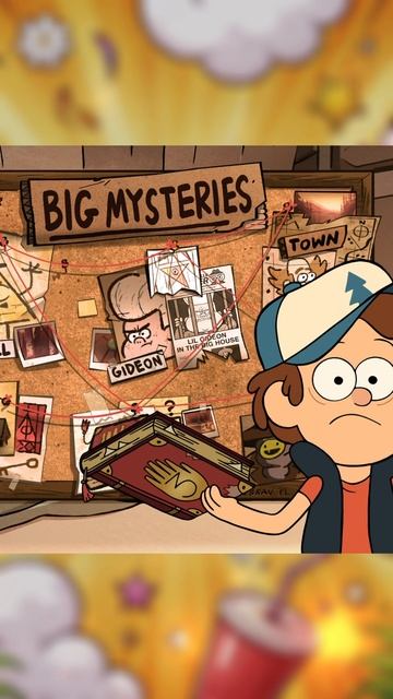 Мультсериал Гравити Фолз: Диппер пытается быть тайным агентом 🕵️