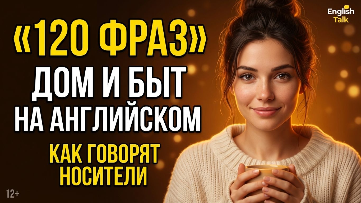 120 Фраз про Дом и Быт на Английском | Носители Говорят Именно ТАК