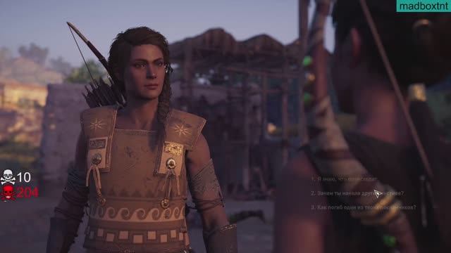 AC Odyssey 🔥 Гнев Кассандры: 2 Песнь Смерти 💀 [Без божественных троп | Кошмар | Без комментариев]