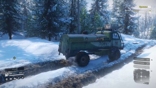 прохождение Snowrunner Аляска (США) часть 25 без комментариев