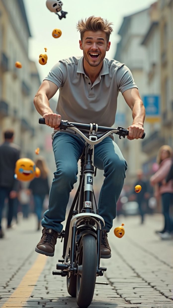 ВЕЛОСИПЕД НА САМОКАТЕ 😂 Невозможное возможно 🤣 Прикол 2026 🔥