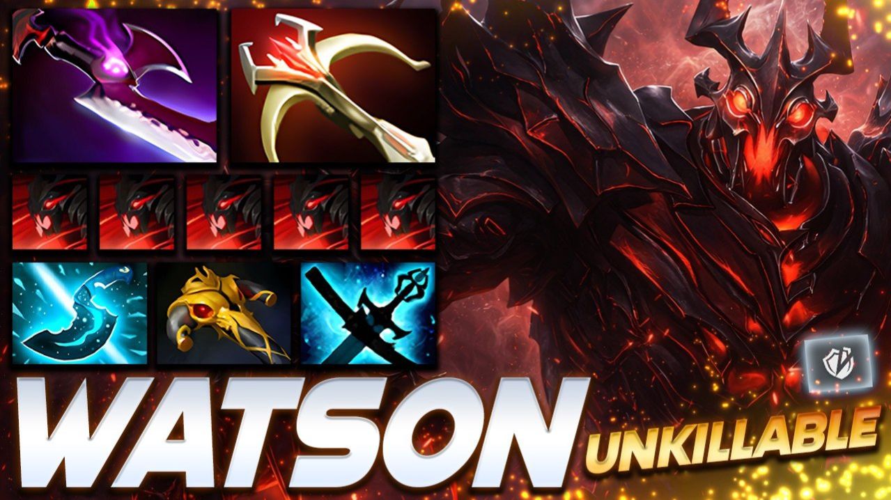 Watson Shadow Fiend — профессиональный геймплей в Dota 2 [Смотри и учись]