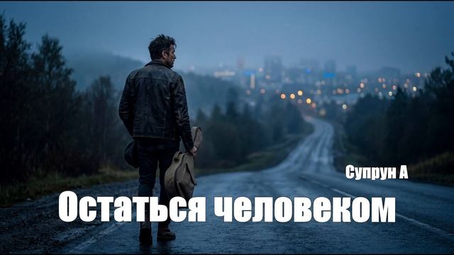 Остаться человеком