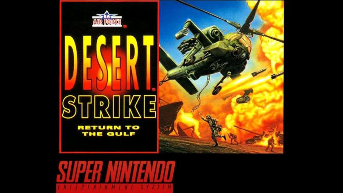 Super Nintendo (Snes) 16-bit Desert Strike Return to the Gulf Прохождение