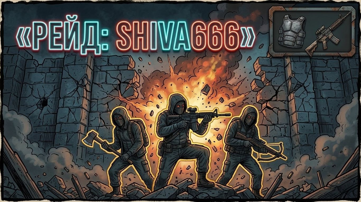 LDOE Вскрываем базу Shiva666! С4 в деле! 🐿️