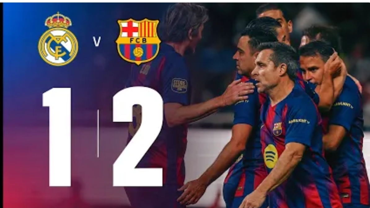 Реал Мадрид - Барселона.  Матча легенд.