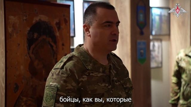 Награждение государственными и ведомственными наградами военнослужащих ГрВ «Днепр»