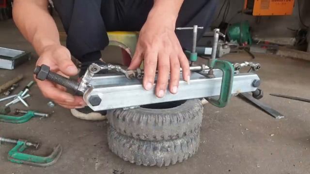 Самодельный вилочный погрузчик, часть 1