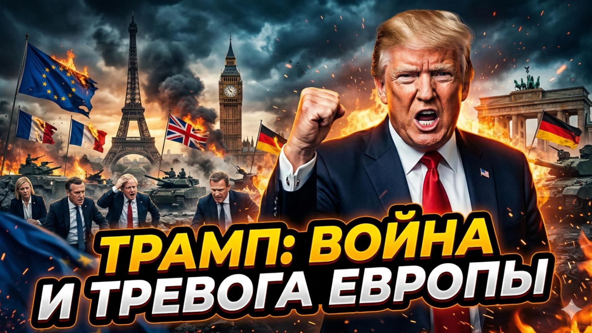 🇺🇸⚡️Глен Дисен | Европа дрожит: Война Трампа загнала ЕС в стратегический тупик