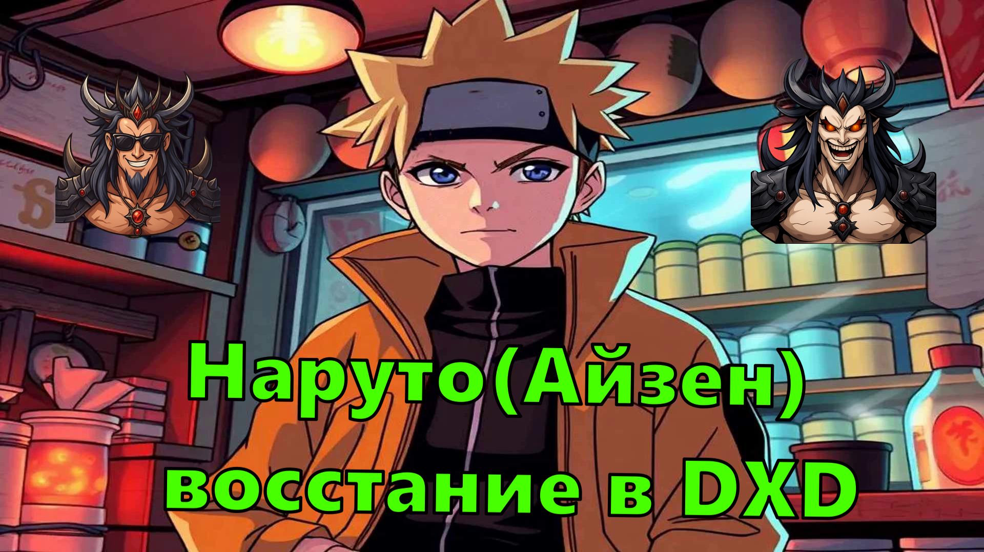 Наруто(Айзен) восстание в  DXD - Альтернативный Cюжет - Наруто,DXD