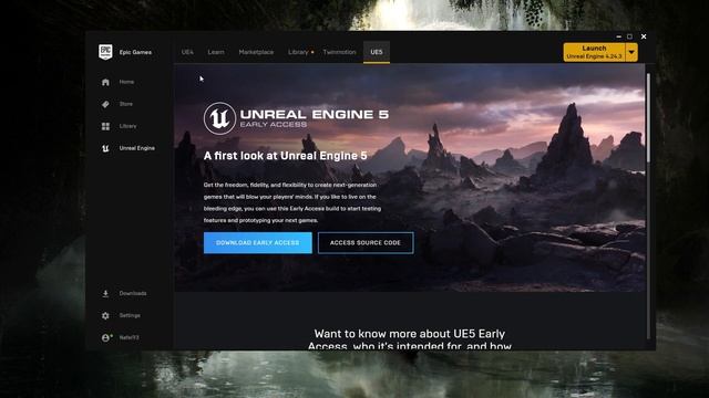 02 - Downloading UE5