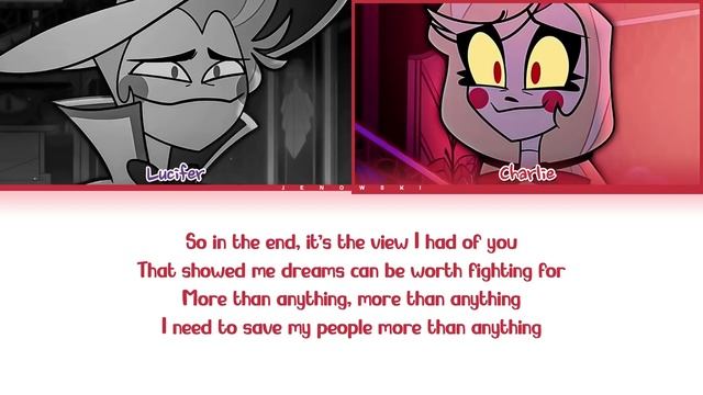 Hazbin Hotel "More than anything" (Lyrics)