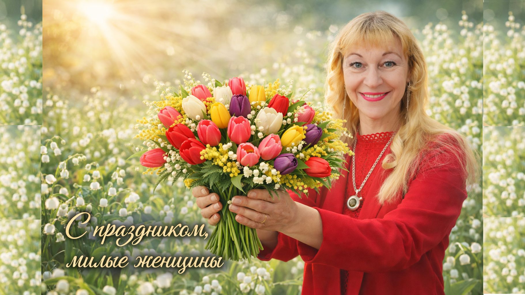 Поздравление с 8 Марта — тёплые слова от всего сердца