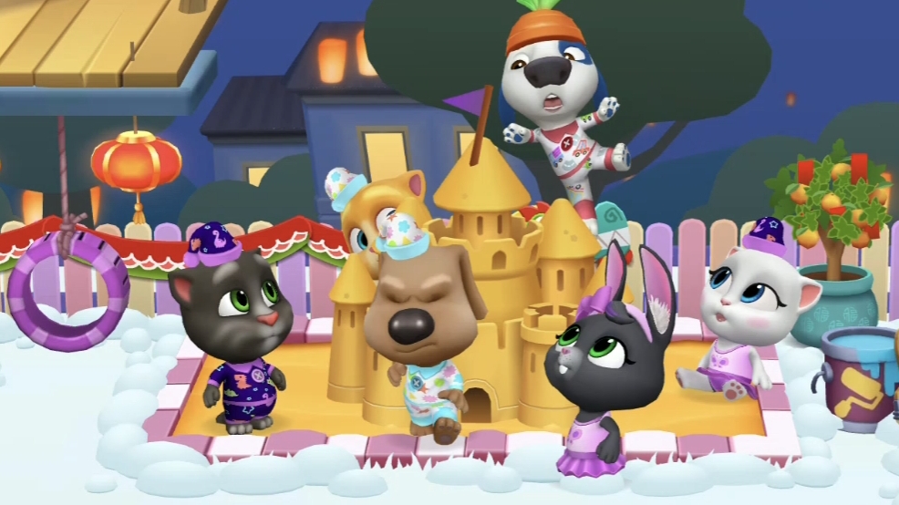 Кот. Том и Его Друзья