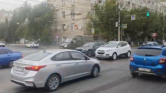 Волгоград. Тестовая поездка на троллейбусе ВМЗ-5298.01 «Авангард» № 7156, маршрут 15А