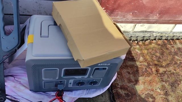 Портативная электростанция ARTELV PSL  и солнечная панель1500W   Энергия 300