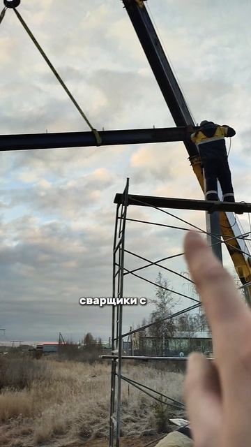 Автосервис СТО из сэндвич-панелей 25х16. Часть 50.